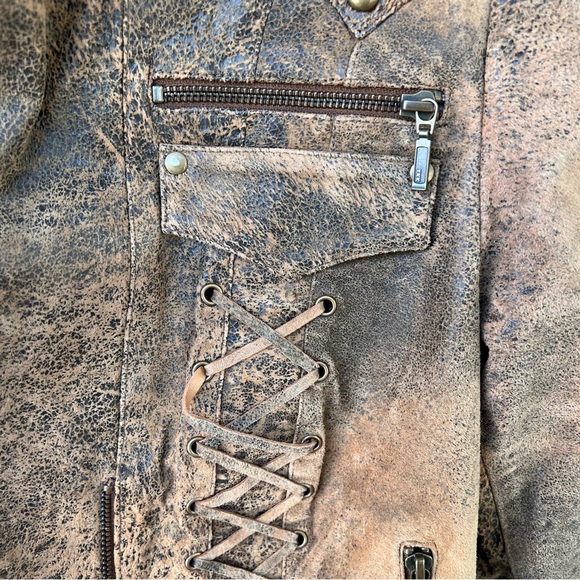 Double D Ranch | Jackets & Coats | Double D Ranch Fringe Sheep Leather ...